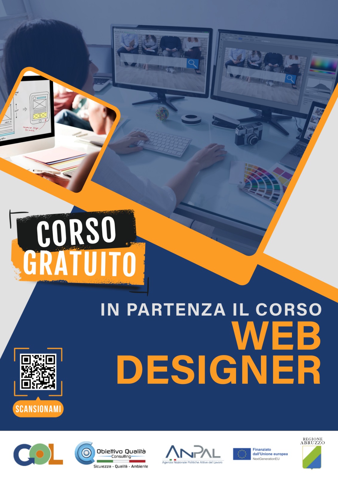 CORSO GRATUITO PER WEB DESIGNER – MARSICA, AIELLI, CERCHIO, COLLARMELE, PESCINA, SAN BENEDETTO ...
