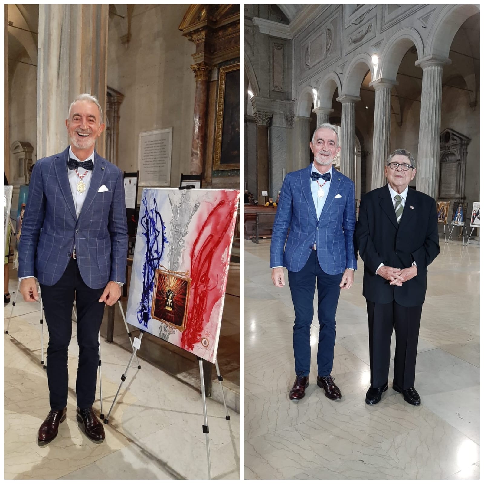 IL COLLELONGHESE, COMM. VALENTINO PISEGNA, IN RAPPRESENTANZA DE L’ “ORDEN DEL CAMINO DE SANTIAGO ...